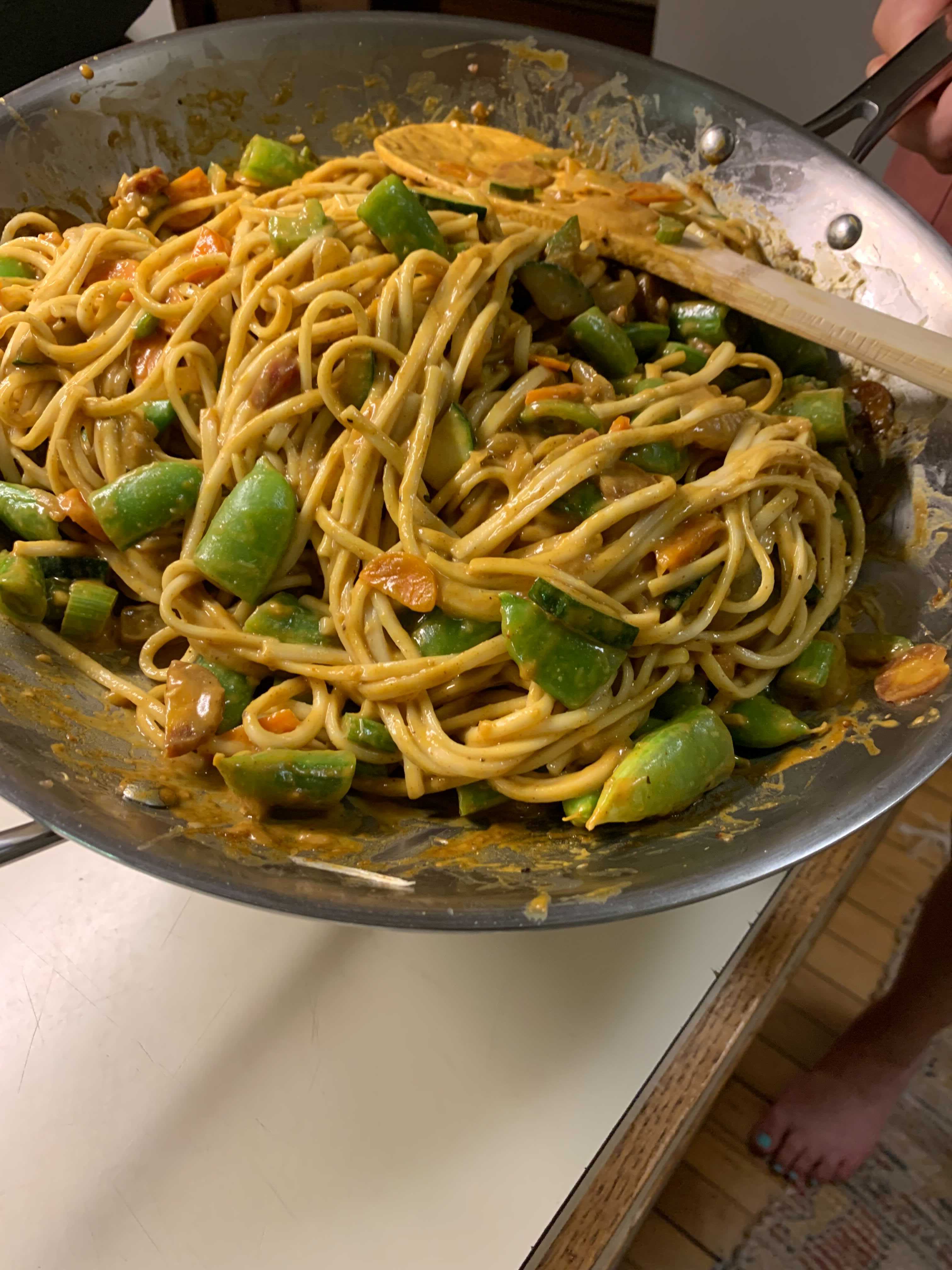 Thai Peanut Stir Fry - TC.Farm - Fine Food Sustainably Raised